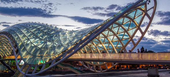 How to design a Bridge Structure (Peace Bridge) | ThinkParametric